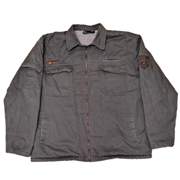 burnside | Jackets & Coats | Vintage Burnside Army Green Canvas Sherpa ...
